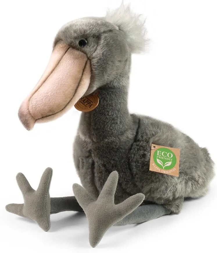 Rappa Plyšový pták člunozubec 33 cm ECO-FRIENDLY