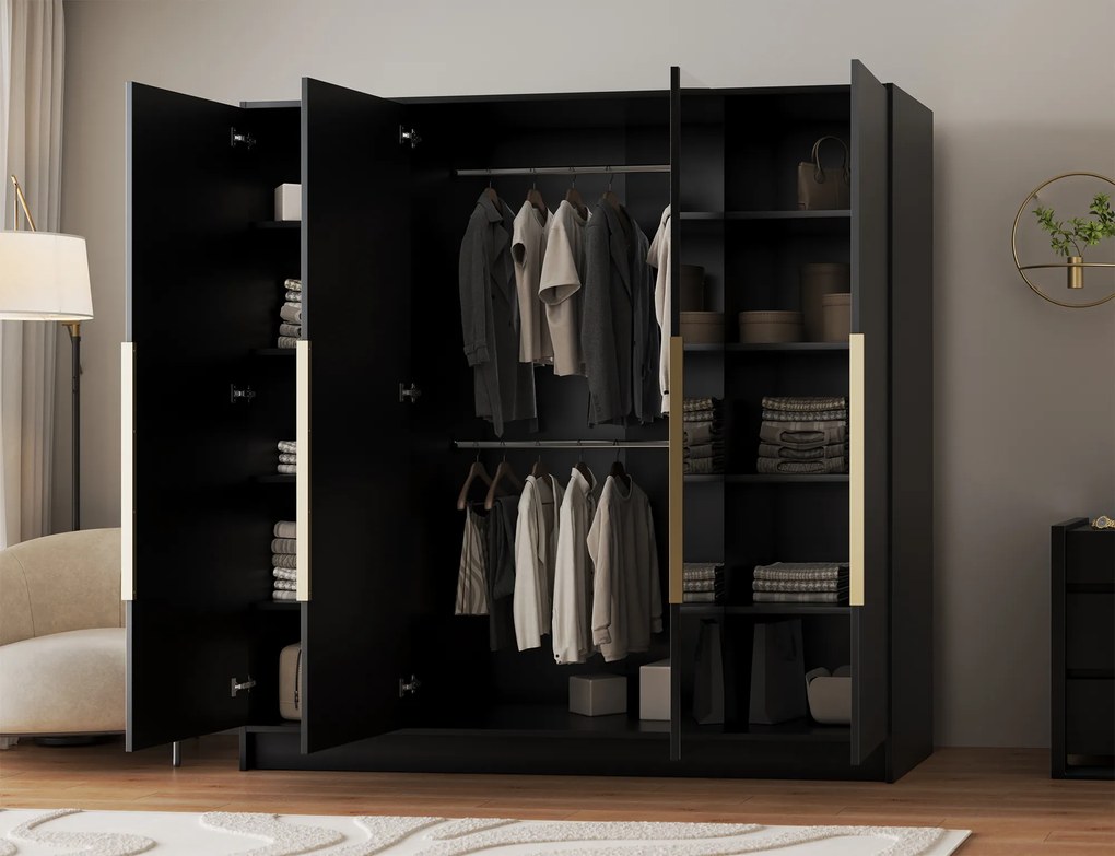 ADRK Furniture Lunara 200 otočná skříň ADRK-W-LUN-200-BG