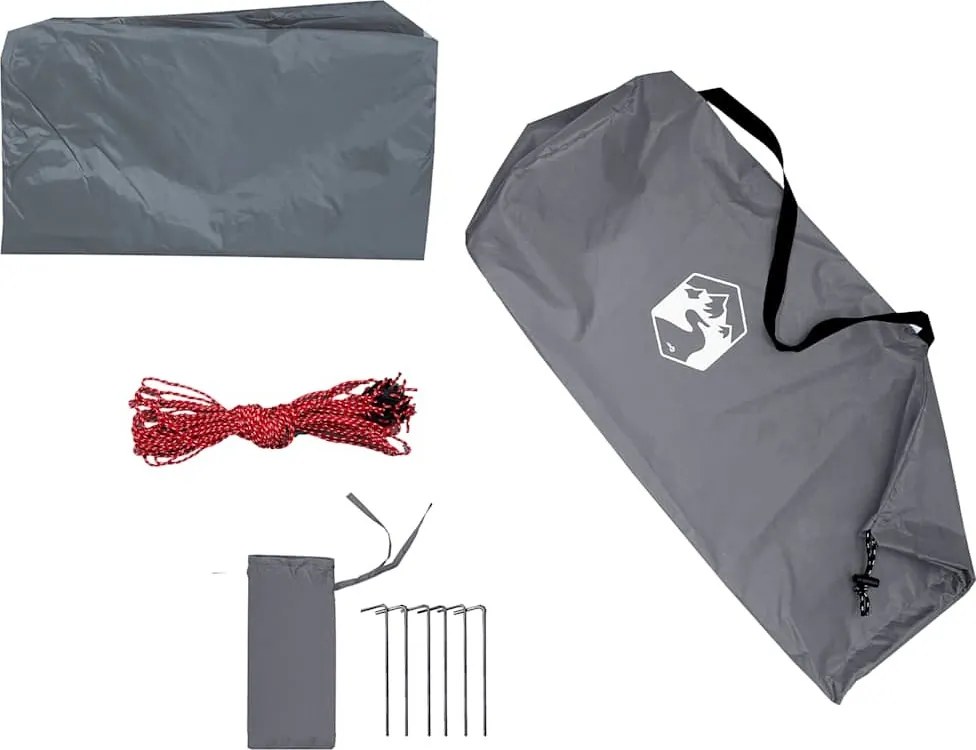vidaXL Kempingová plachta 300 x 294 cm nepromokavá [94652] Barva: Zelená