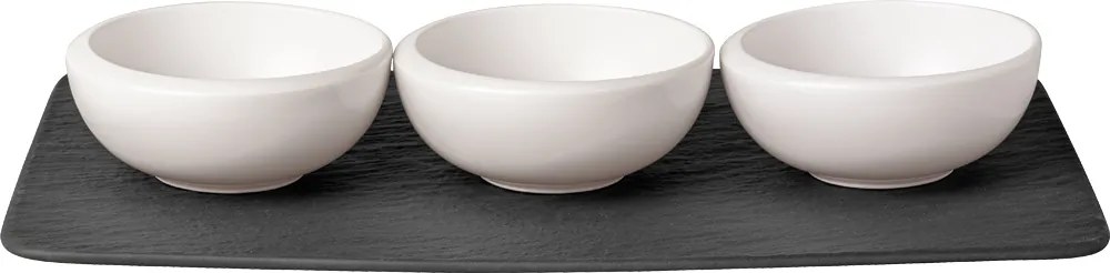 Villeroy&Boch Villeroy & Boch NewMoon sada misek na dip, 4 ks