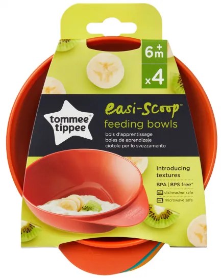 Tommee Tippee Misky pro snadné nabírání 4 ks