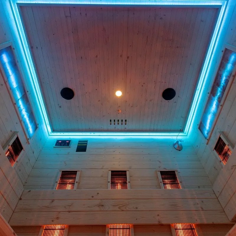 BPS-koupelny Infrasauna Relax HYD-6714 180x150, 3-4 osoby