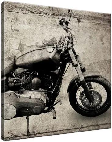 Obraz na plátně Motorka Harley Davidson 30x30cm 1948A_1AI