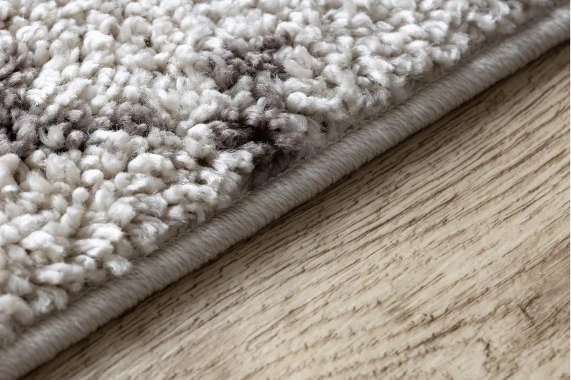 Dywany Łuszczów, Běhoun Berber Fez cream, 80x200, bílá, ložnice