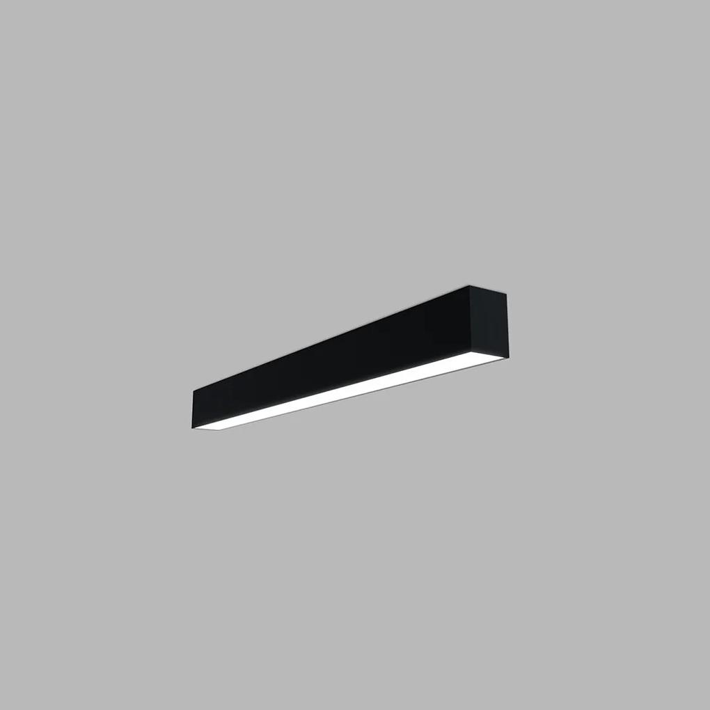 Přisazené lineární svítidlo Lino Ceiling Barva: Černá, Délka: 900 mm, Stmívání: Stmívatelné DALI Tunable White