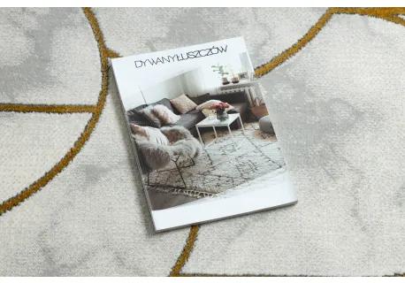 Dywany Luszczow Kusový koberec EMERALD EXCLUSIVE 1016 art deco, mramor krém / zlato Rozměr koberce: 160 x 220 cm