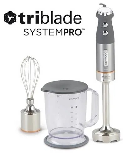 KENWOOD Triblade System Pro HDM800SI stříbrný/šedý