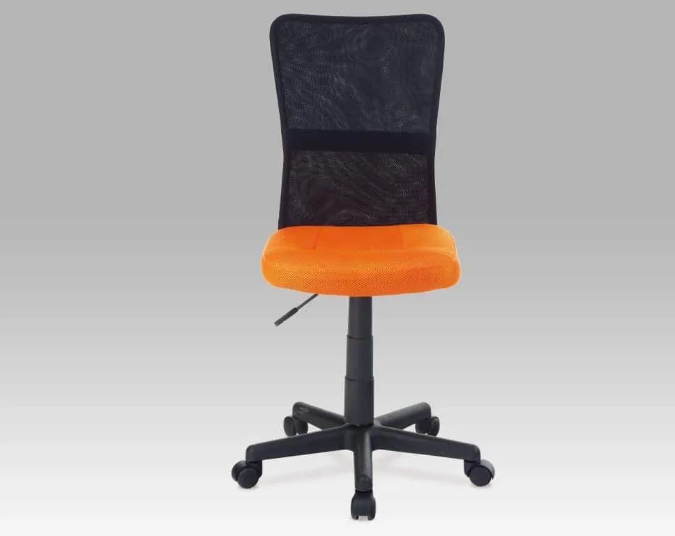 Autronic Kancelářská židle KA-2325 ORA - Sedák oranžový