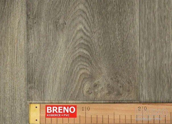 Breno PVC TOPTEX Texas Oak 693D – tmavší dřevo, šíře 500 cm