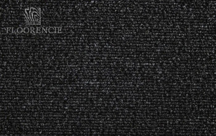 ITC Zátěžový koberec Solid 99 metráž černý