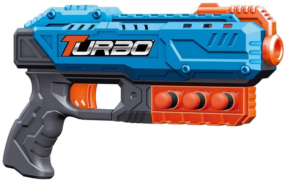 Alltoys blaster turbo + 6 ks nábojů