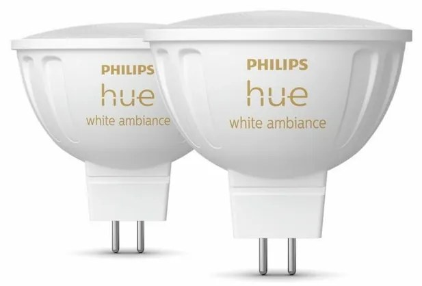 Philips Hue 8719514491588 žárovka LED WA Bluetooth GU5.3 MR16, 2 ks