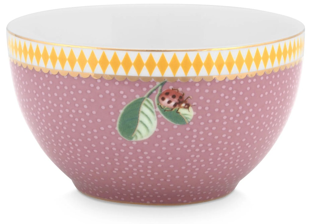 Pip Studio La Majorelle miska Ø9,5cm, růžová (malá porcelánová miska)