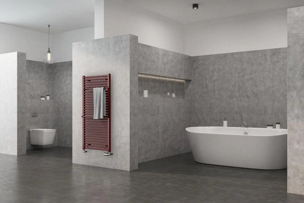Isan Avondo 1775 x 600 mm koupelnový radiátor bílý