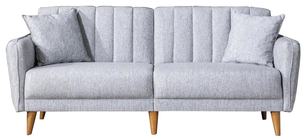Atelier del sofa Rozkládací pohovka AQUA šedá 202 cm 867UNQ1313