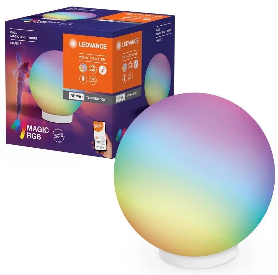 Ledvance - LED RGBW Stmívatelná stolní lampa SMART+ MAGIC LED/3,5W/5V Wi-Fi Biano.cz