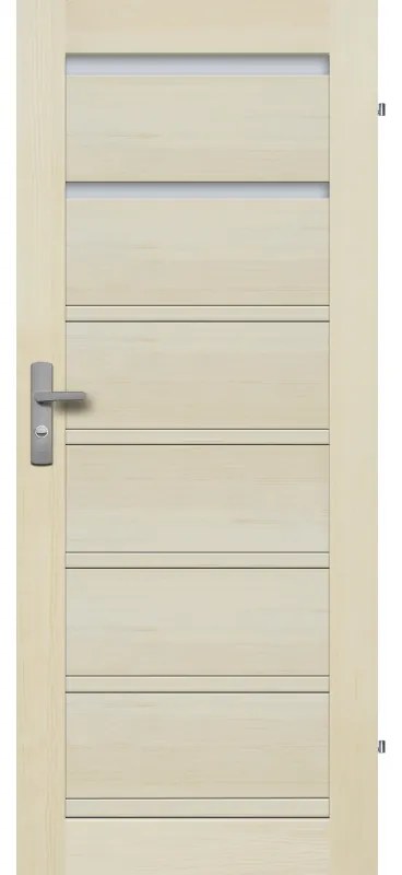 Interiérové dveře Radex dřevěné ROMA 2S Šířka dveří: 60 cm, Otvírání dvěří: Pravé