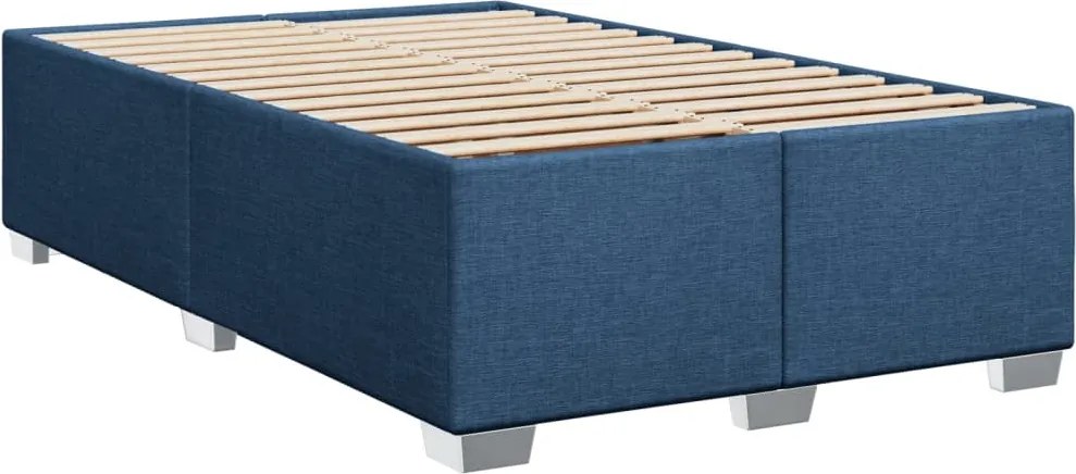 Rám postele bez matrace modrá 120x200 cm textil 3284470