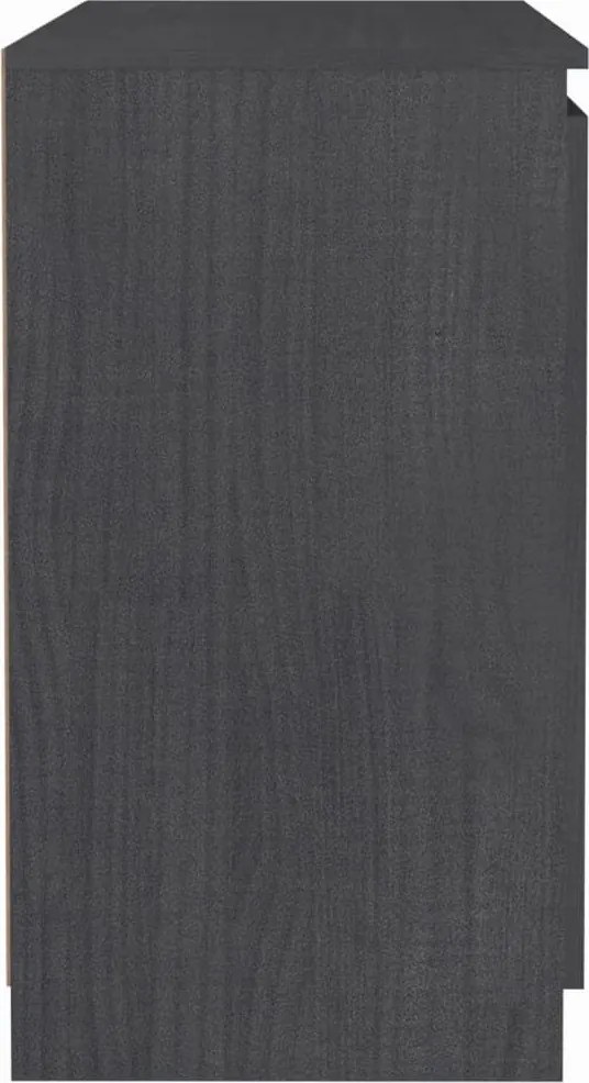 vidaXL Odkládací skříňka 60 x 36 x 65 cm masivní borové dřevo [808100] Barva: Bílá