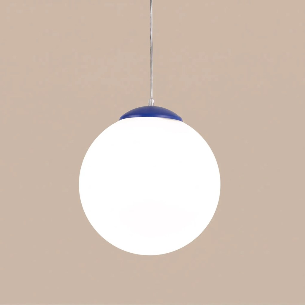 Sollux Lighting Závěsné svítidlo UGO 30 ultramarín