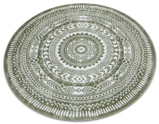Kulatý koberec FUN Napkin zelený Rozměr: průměr 120 cm