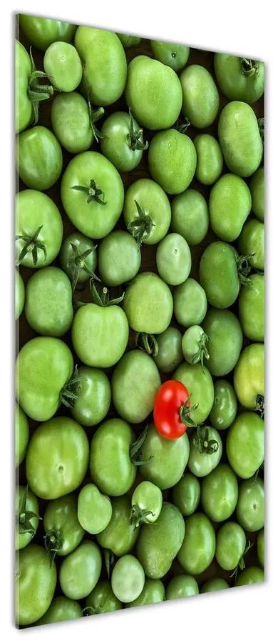 Wallmuralia Foto obraz akrylový Zralé rajče 50x125 cm