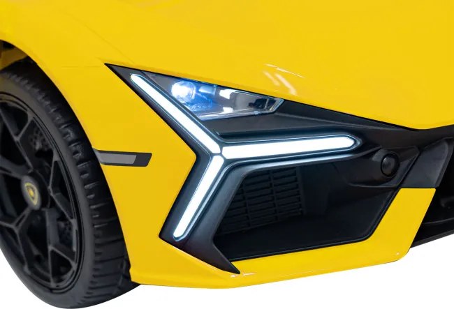 Elektrické autíčko Lamborghini Revuelto žluté