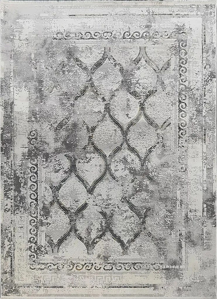 Berfin Dywany, Kusový koberec Creante 19148 Grey, 200x290, šedá, obývací pokoj