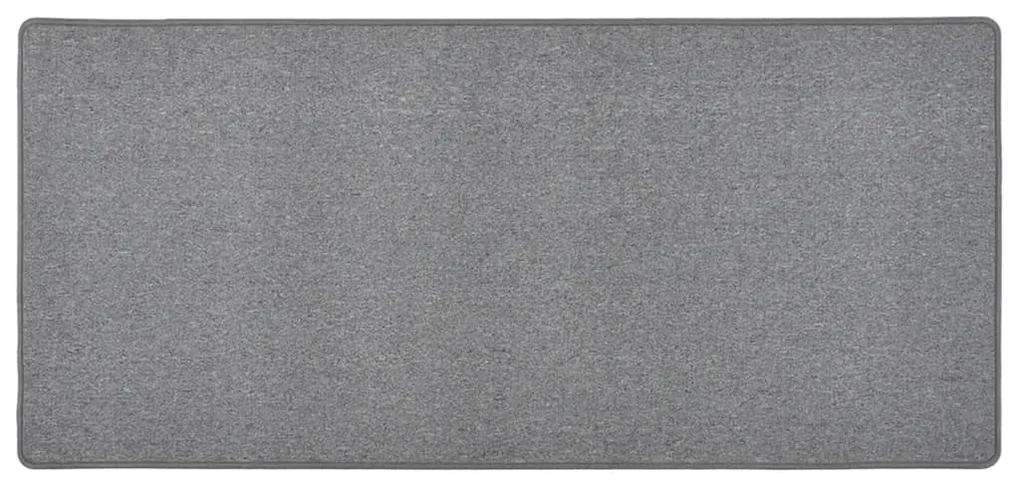 Běhoun tmavě šedý 80 x 150 cm