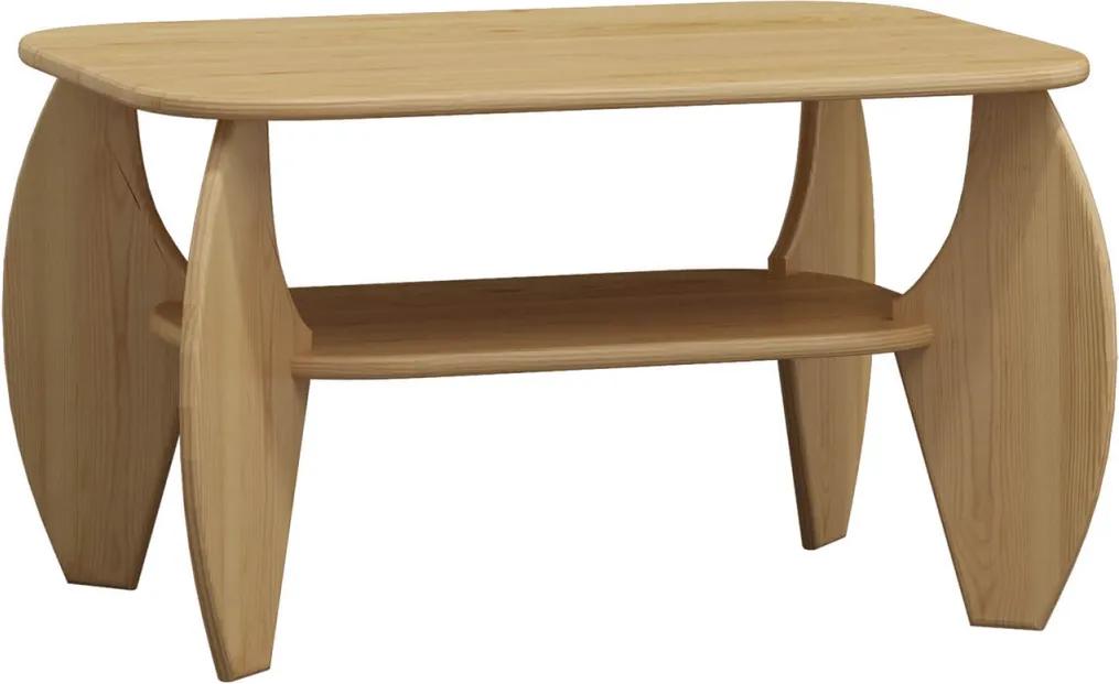 AMI nábytek Konferenční stolek borovice č5 92x66 cm