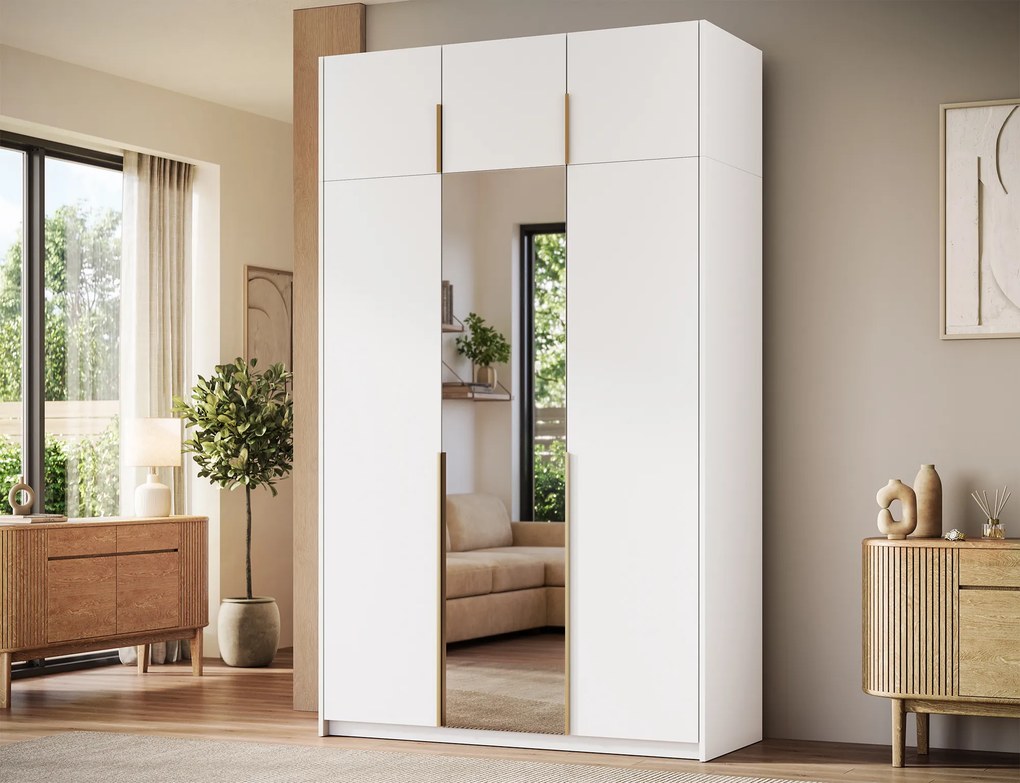 ADRK Furniture Alera III s nástavcem Výklopná skříň ADRK-W-ALER-150-WG