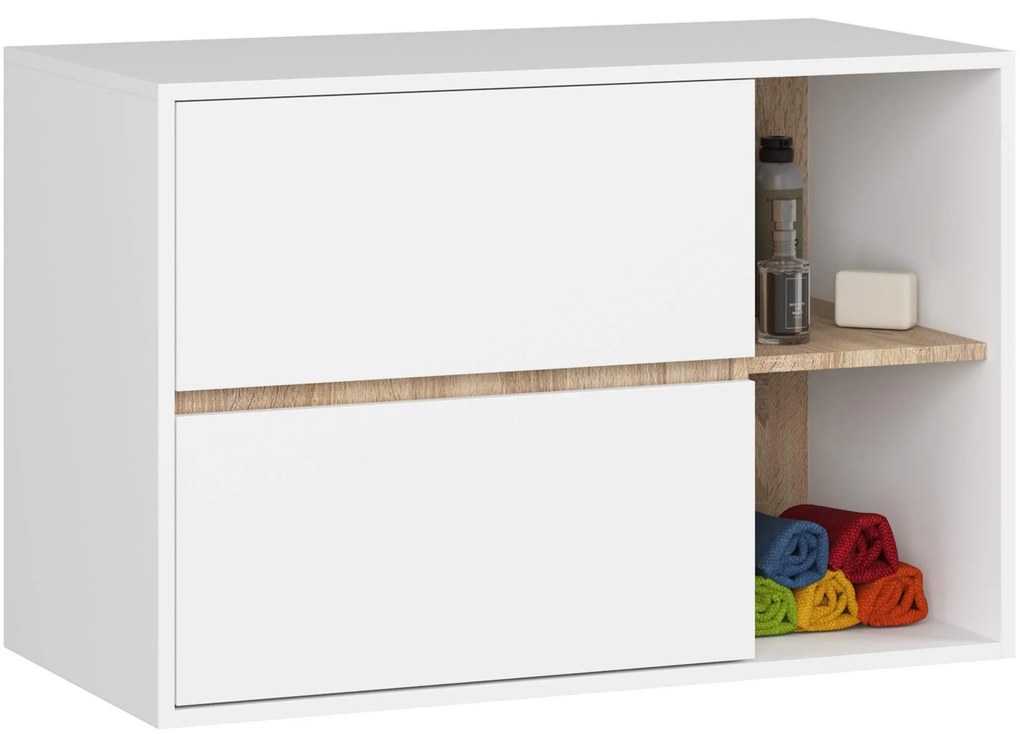 Závěsná skříňka pod umyvadlo VAMI 90 cm - výběr z 6 provedení
