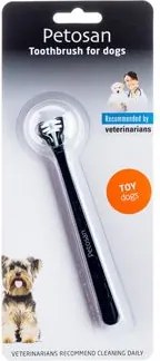PETOSAN A/S Petosan zubní kartáček dvouhlavý pro psy Toy Dog