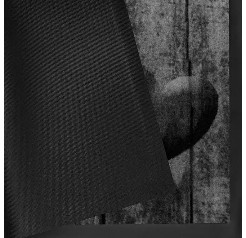 Hanse Home Collection koberce Protiskluzová rohožka Printy 103793 Grey Anthracite Rozměry koberců: 40x60