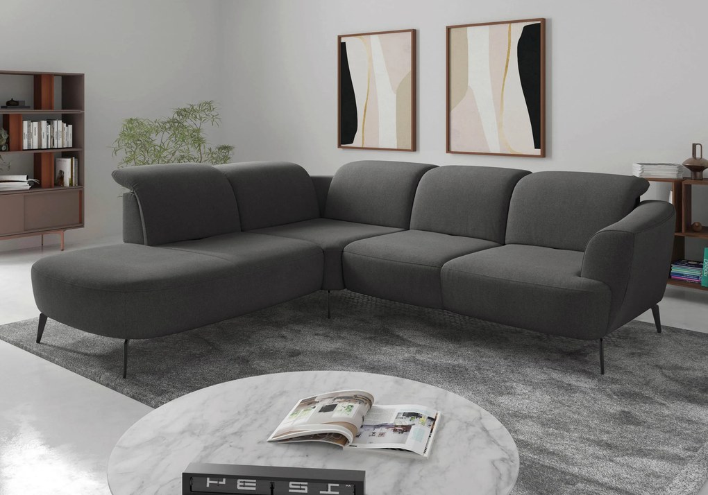 XXXLutz ROHOVÁ SEDAČKA, textil, jílová barva Sit & More - Sedací soupravy - 00014401852R