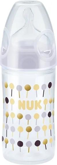 NUK | NUK | Kojenecká láhev NUK New Classic 150 ml bílá puntíky | Bílá |