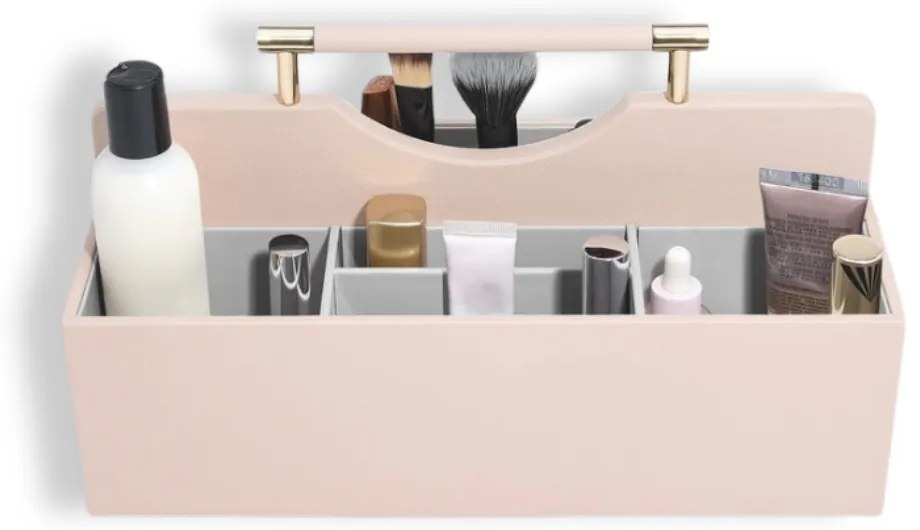 Organizér na kosmetiku Stackers Cosmetic Organiser Blush | růžová 76131