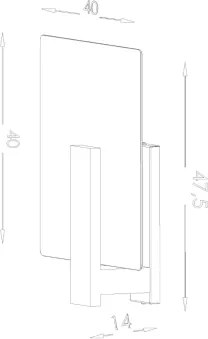 Stropní svítidlo SOLLUX LAPPO wenge E27 2x60W bez žárovky SL.1097