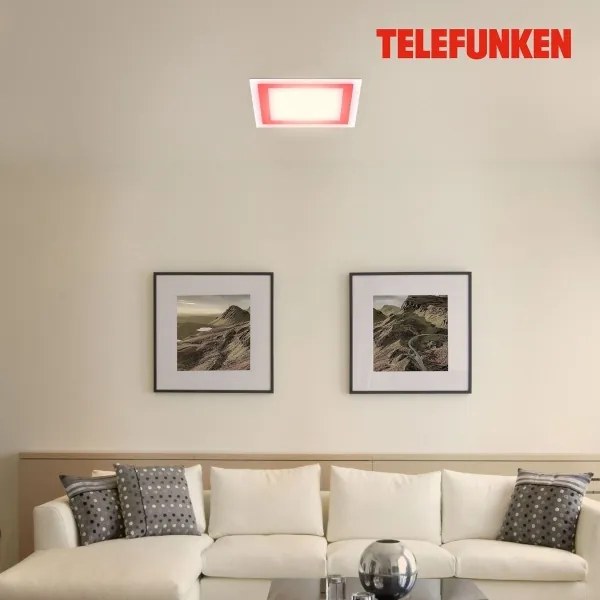 Telefunken 318806TF - LED RGBW Stmívatelné stropní svítidlo LED/24W/230V + DO