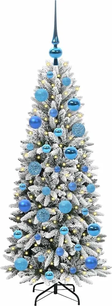 Umělý vánoční stromeček Bílá 120 cm PVC, plast, ocel a PE 3396028
