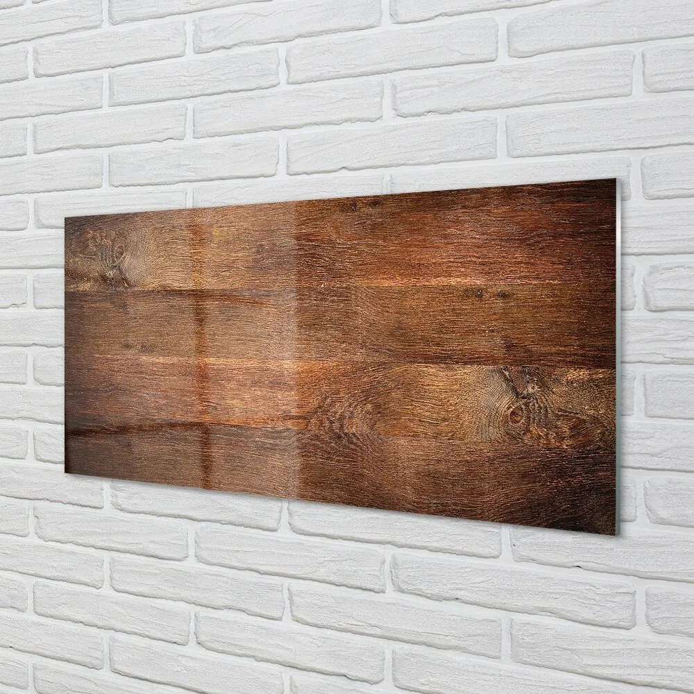 Obraz na skle Dřeva board 100x50 cm