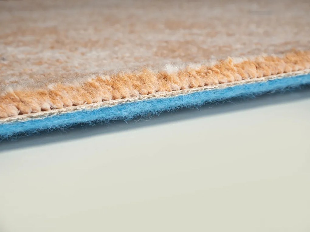 Condor Carpets, Metrážový koberec Serena 6632, na míru, šíře 5m, oranžová, filc, ložnice