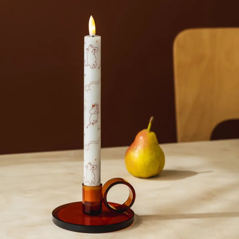 LED svíčky Moomin Comet, 2ks / vysoké