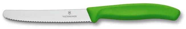 VICTORINOX Nůž na rajčata Swiss Classic 11 cm zelený