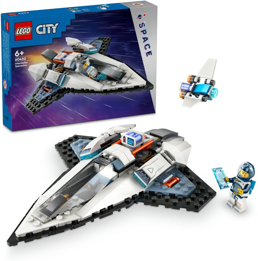 Lego stavebnice lego city 60430 mezihvězdná vesmírná loď