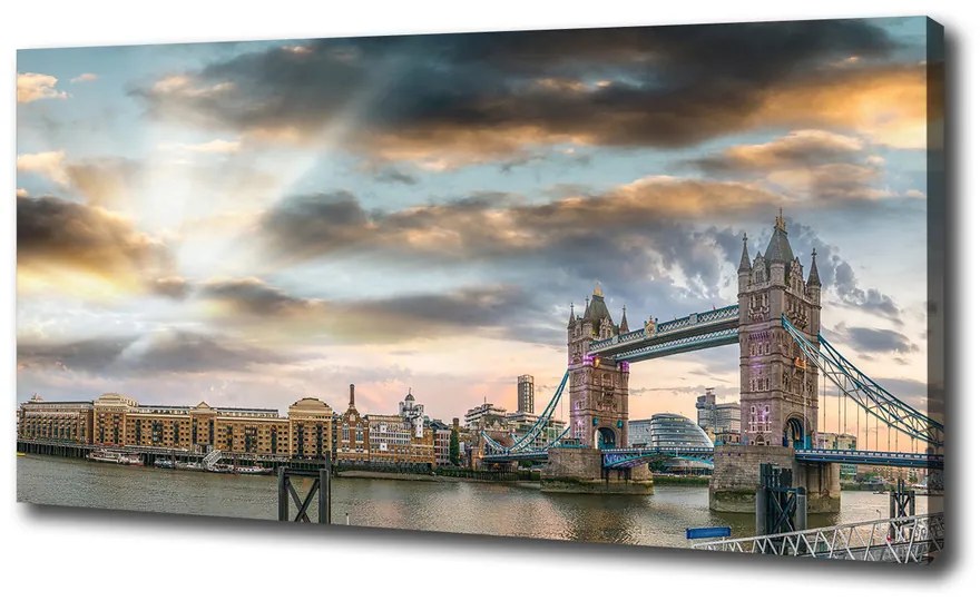 Wallmuralia Foto obraz na plátně Tower bridge Londýn 100x50 cm