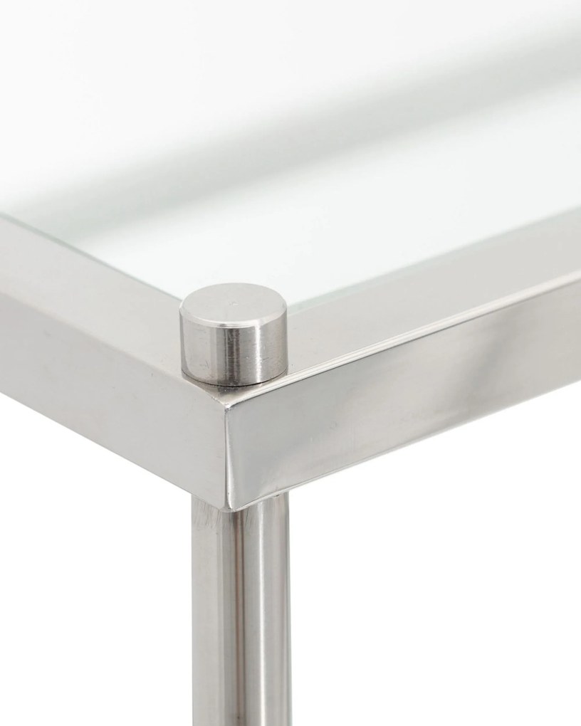 Konzola Pure silver 120x40x80cm
