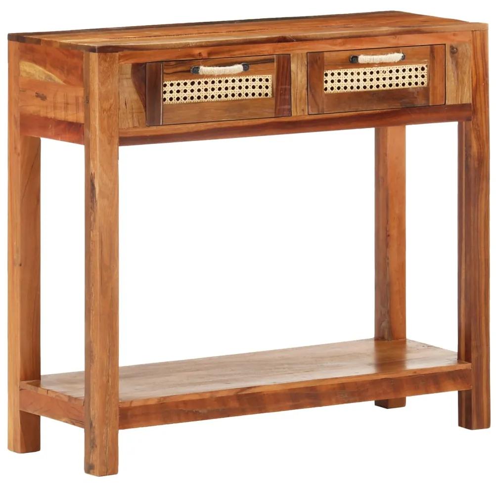288098 vidaXL Konzolový stolek 86 x 30 x 76 cm masivní recyklované dřevo