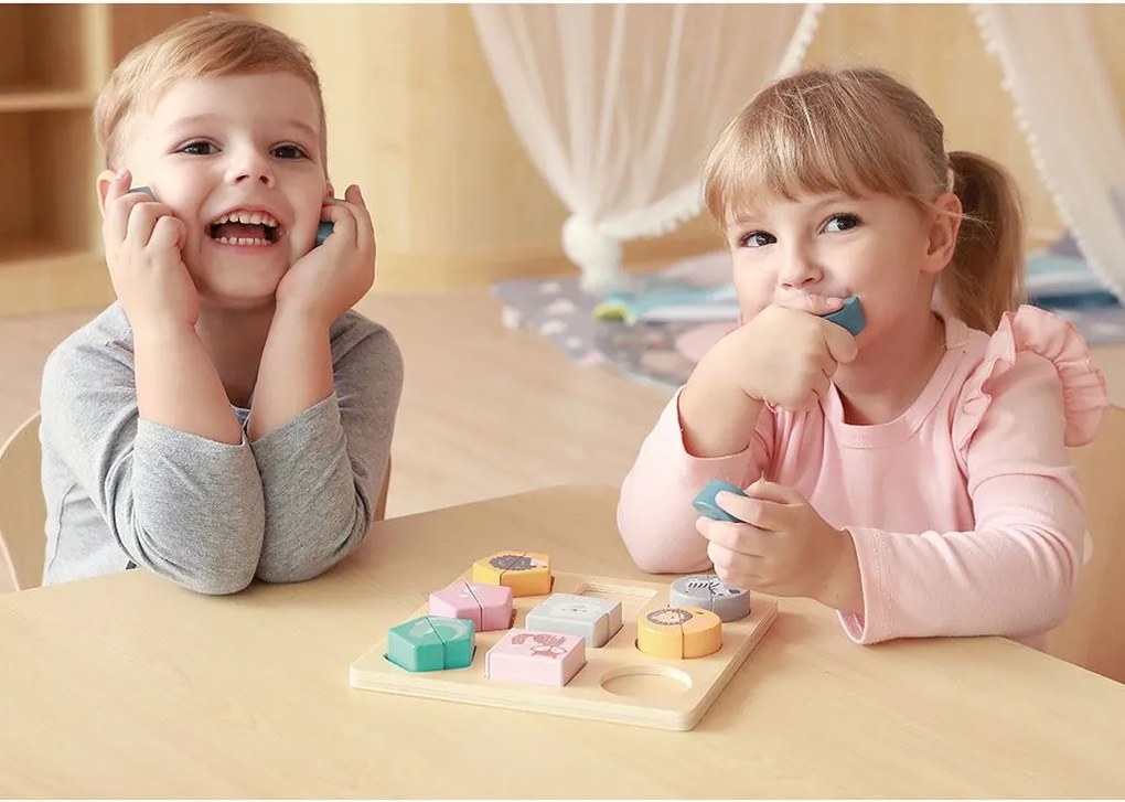 Dřevěná Vkládací puzzle Viga Zoo