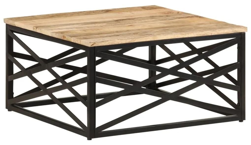 Konferenční stolek 68 x 68 x 35 cm masivní mangovníkové dřevo,  287364